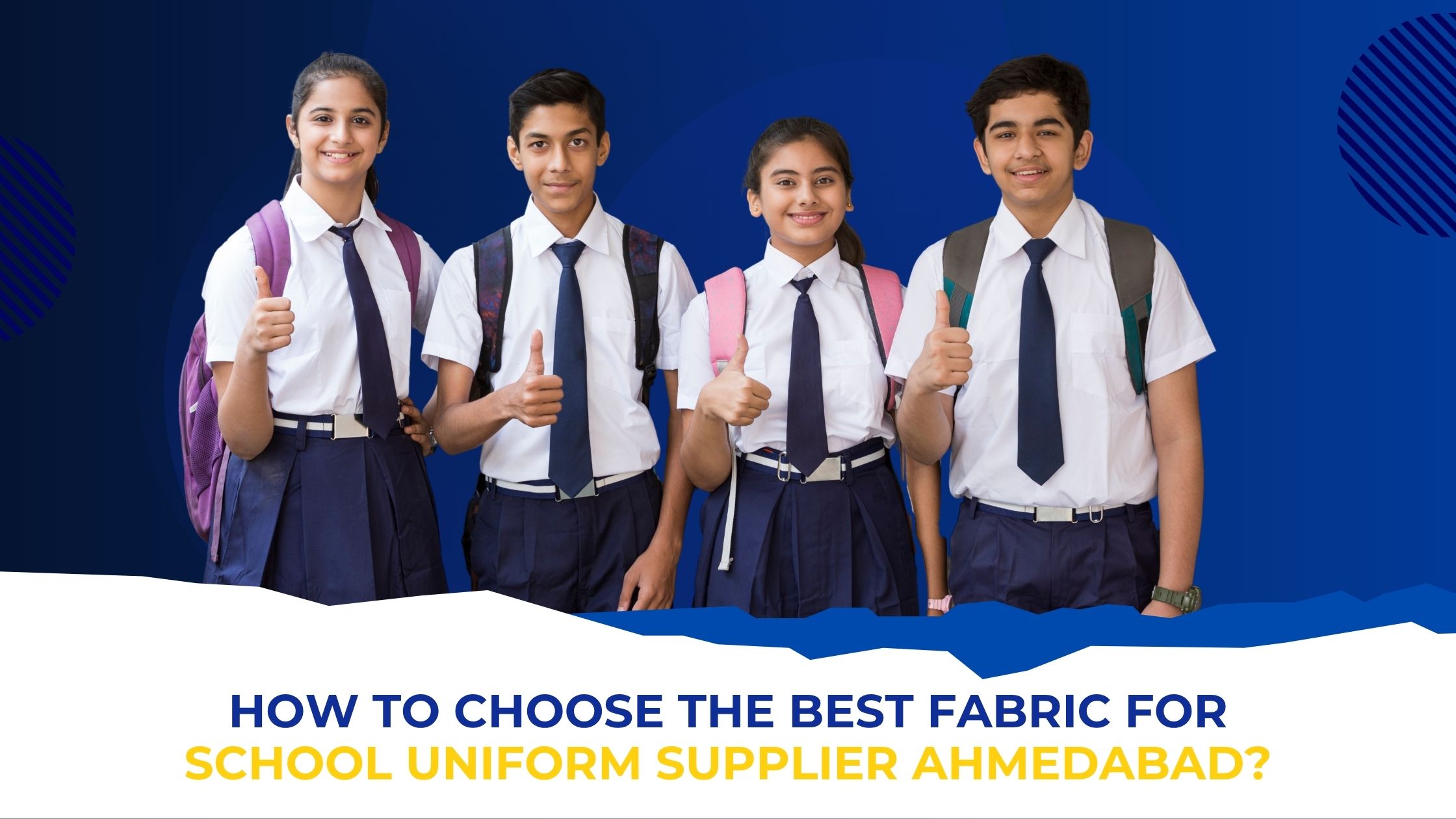How to Choose the Best Fabric for School Uniforms in India | Amit ...